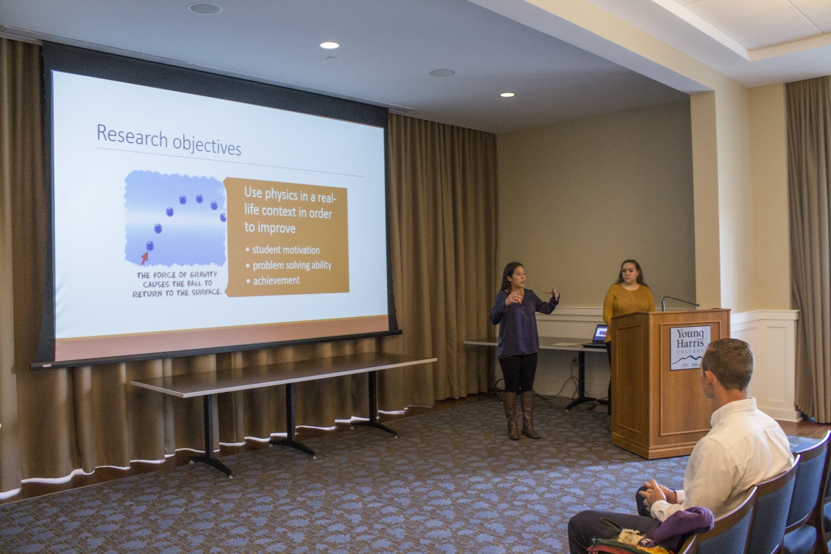 Young Harris College Hosts Fifth Annual Undergraduate Research Day - Young Harris College